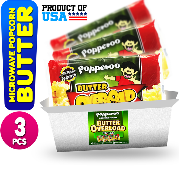 Butter Overload Microwave Popcorn Philippines